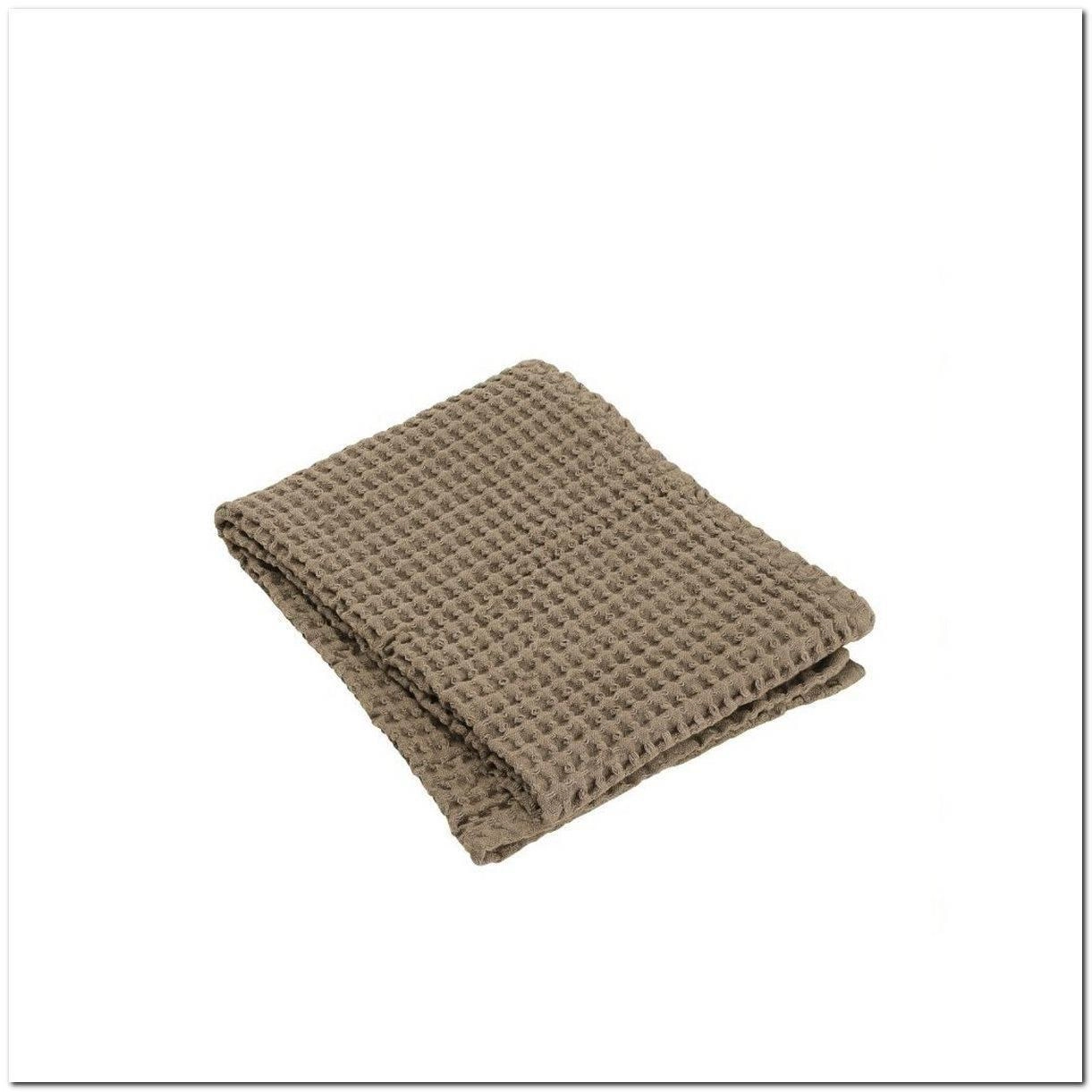 Blomus - Ręcznik CARO, tan, 100 x 50 cm, 2 szt.